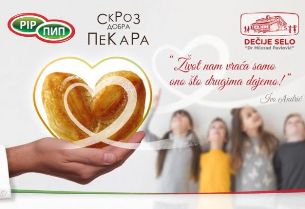 PIP i Skroz Dobra Pekara – humanost na delu – Pekar&Poslastičar